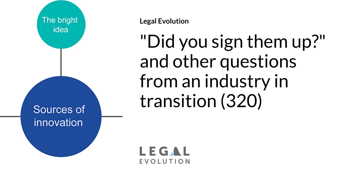 "Did you sign them up?" and other questions from an industry in ...