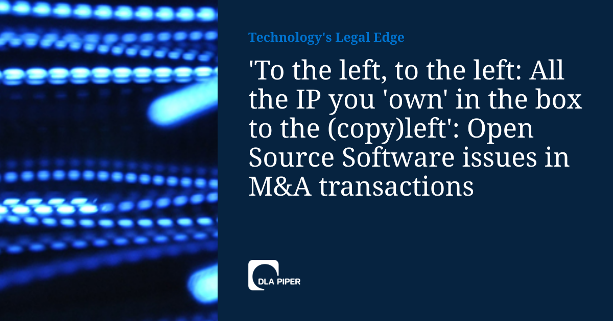 'To the left, to the left: All the IP you 'own' in the box to the (copy ...