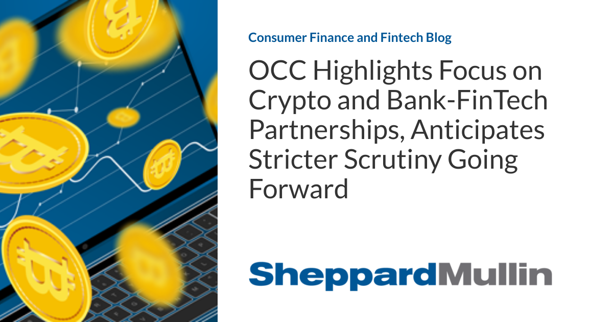OCC Highlights Focus on Crypto and Bank-FinTech Partnerships ...