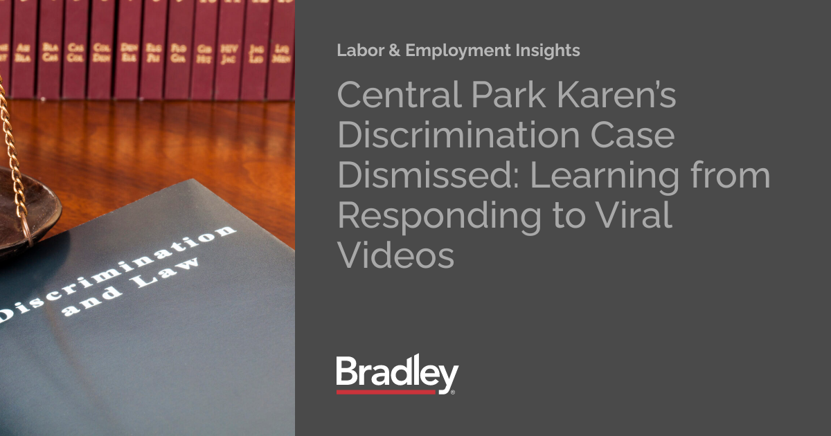 Central Park Karen’s Discrimination Case Dismissed: Learning from ...