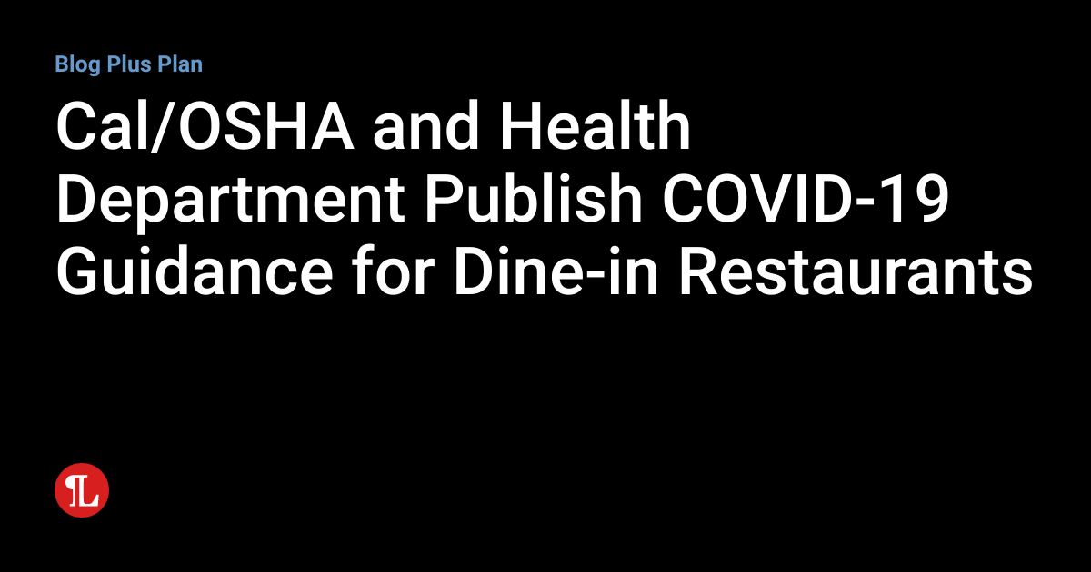 Osha Guidelines For Restaurants at Matthew Elmore blog