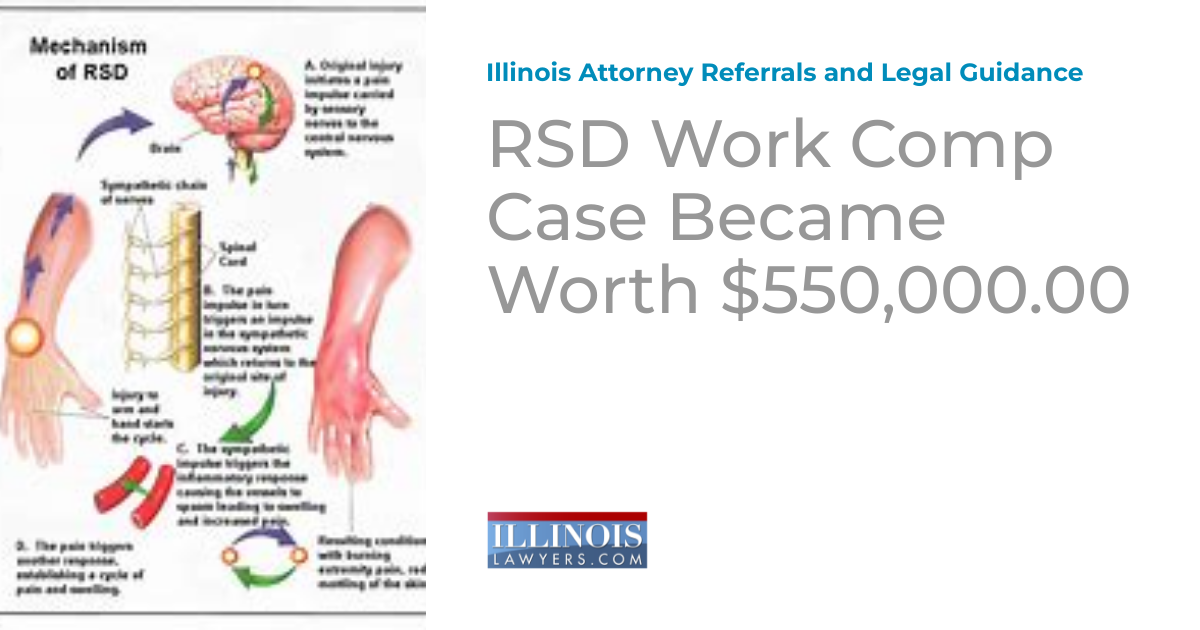 RSD Work Comp Case Became Worth $550,000.00 | Illinois Attorney ...