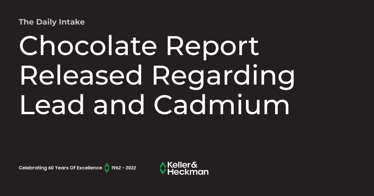 Chocolate Report Released Regarding Lead and Cadmium | The Daily Intake