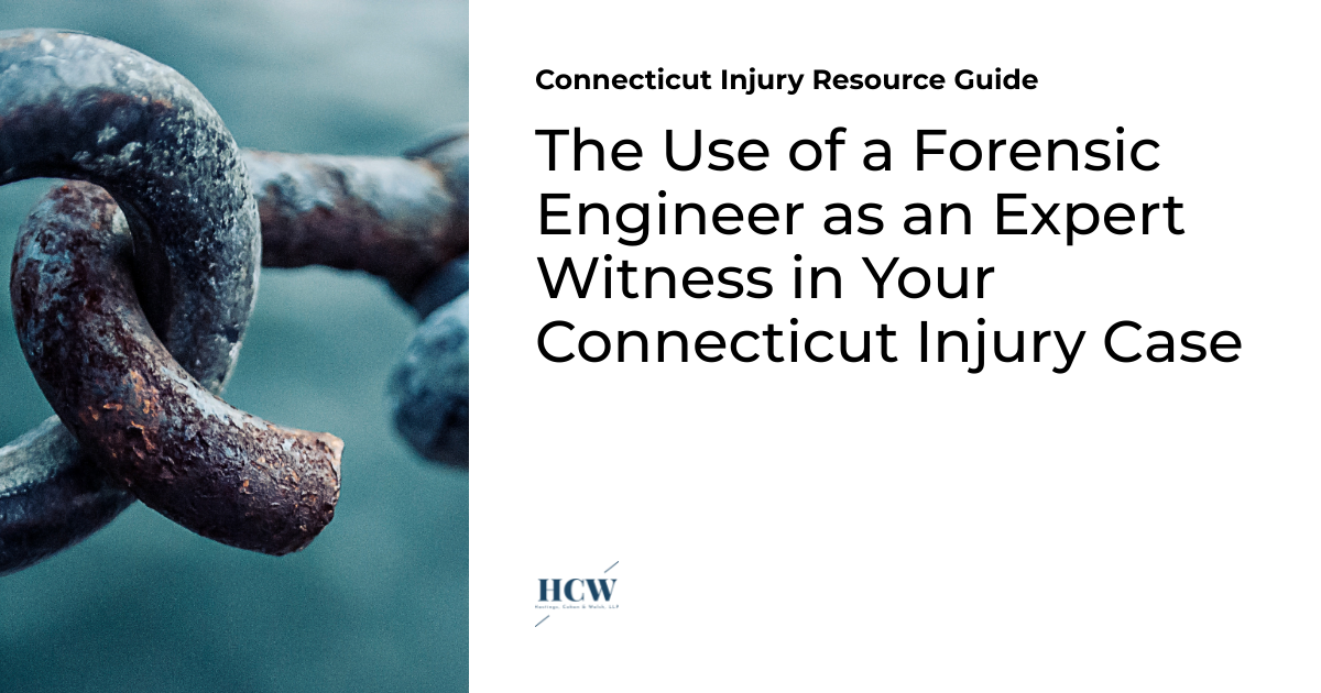 Using a Forensic Engineer in Your Connecticut Injury Case