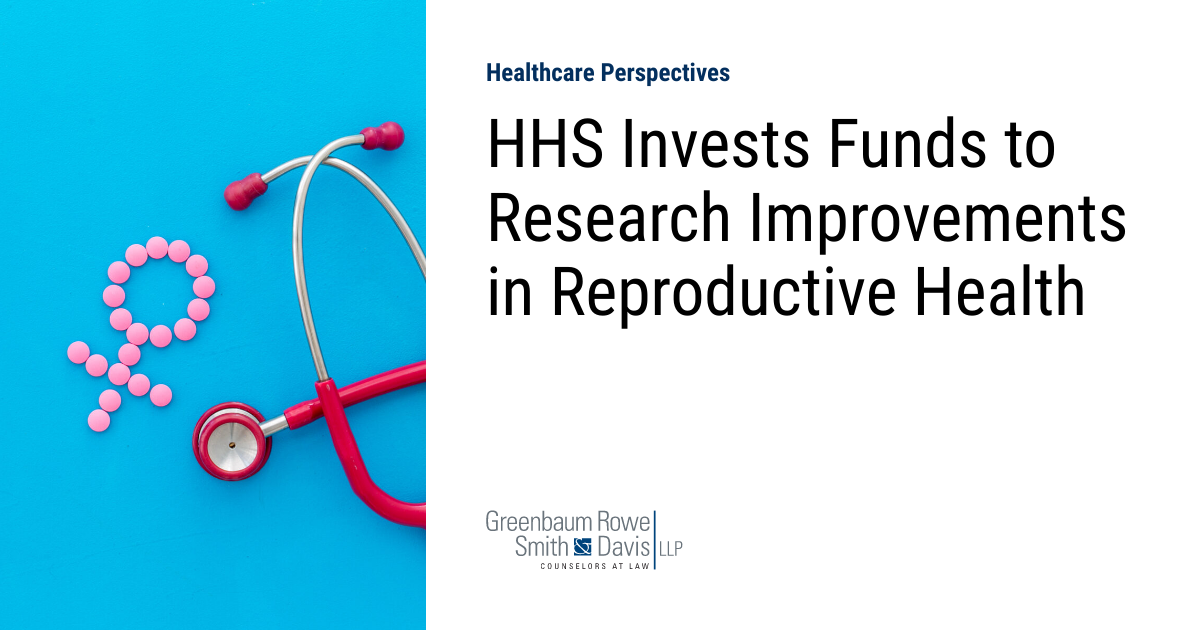 HHS Invests Funds to Research Improvements in Reproductive Health ...