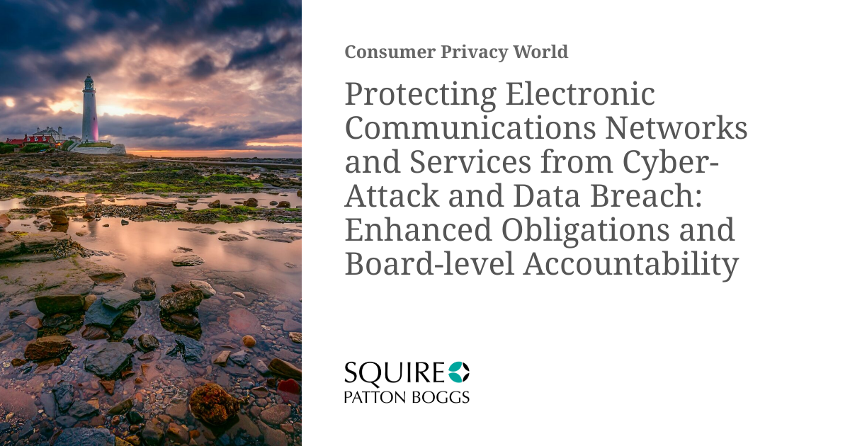 Protecting Electronic Communications Networks and Services from Cyber ...