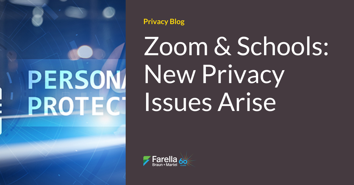 Zoom & Schools: New Privacy Issues Arise | Privacy Blog