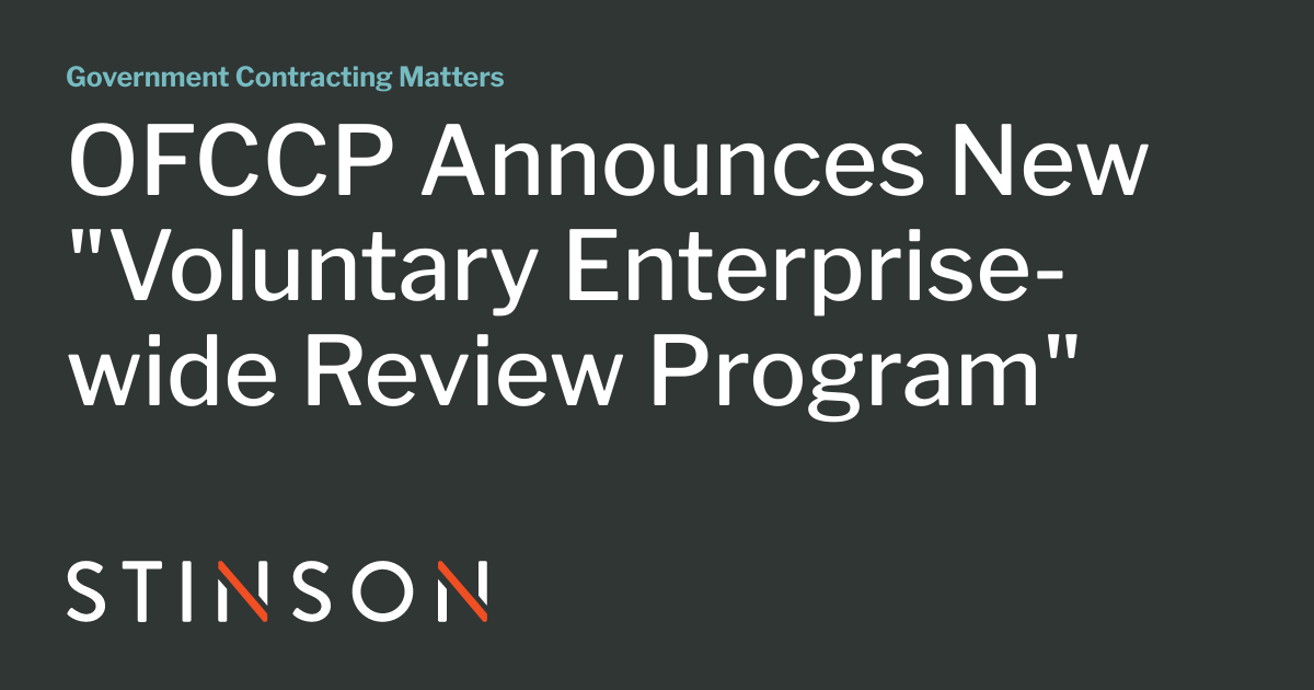 OFCCP Audit | OFCCP Regulations | acquisition OFCCP