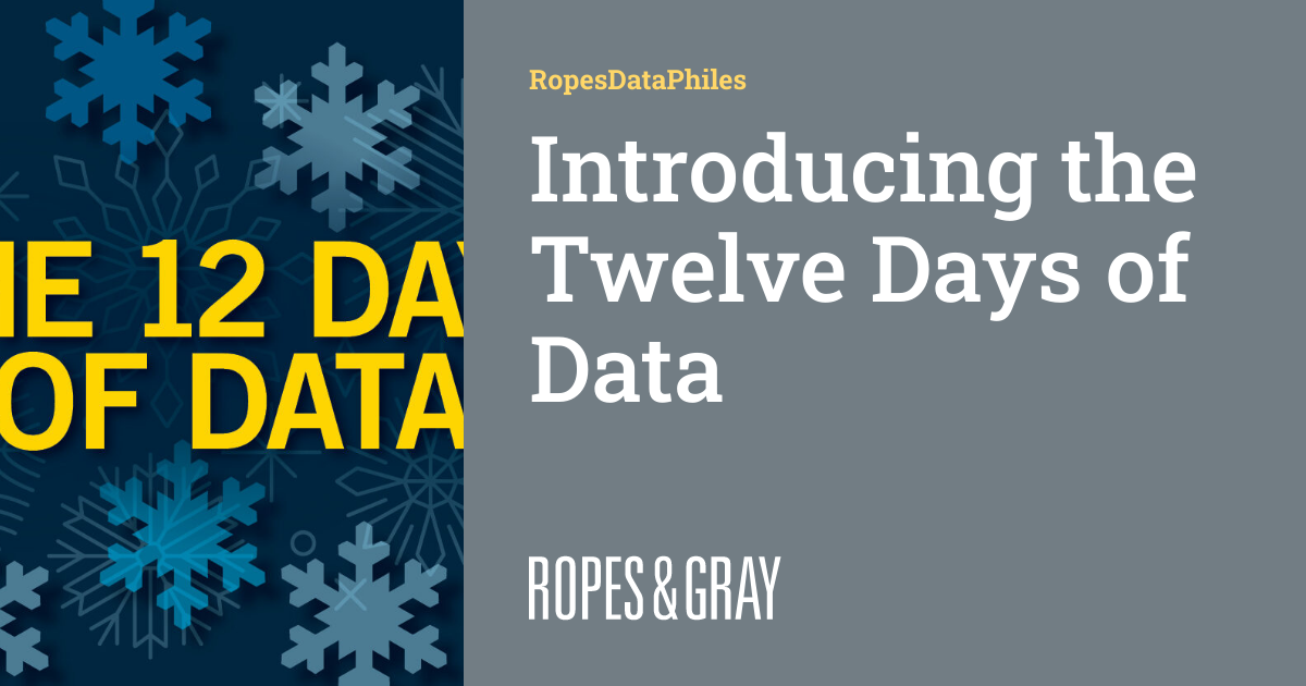 Introducing the Twelve Days of Data | RopesDataPhiles