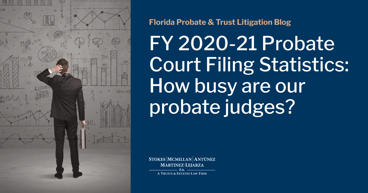 FY 2020-21 Probate Court Filing Statistics: How busy are our probate ...