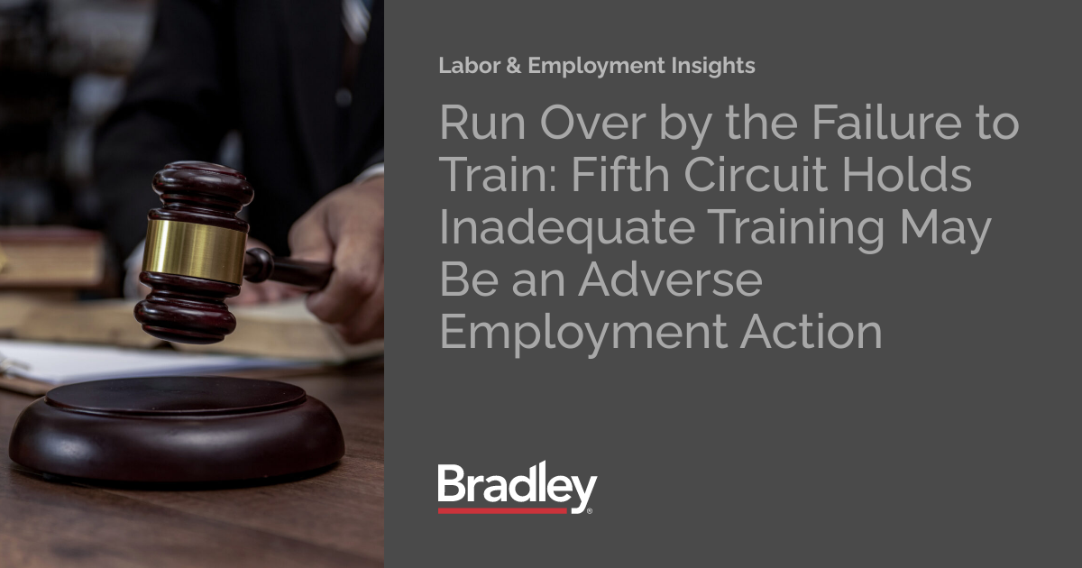 Run Over by the Failure to Train: Fifth Circuit Holds Inadequate ...