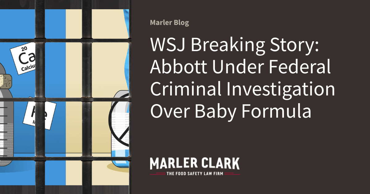 WSJ Breaking Story: Abbott Under Federal Criminal Investigation Over ...
