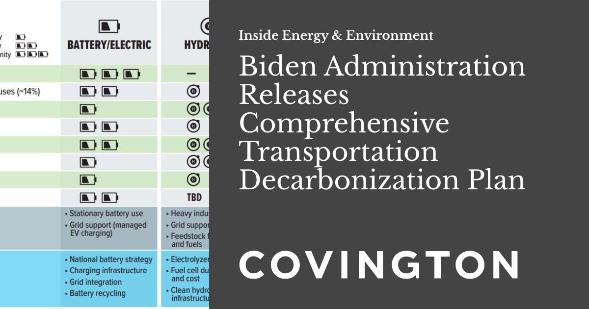 Biden Administration Releases Comprehensive Transportation ...