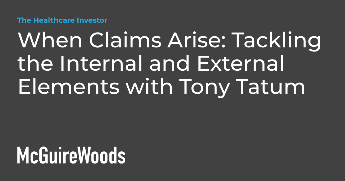 When Claims Arise: Tackling the Internal and External Elements with ...