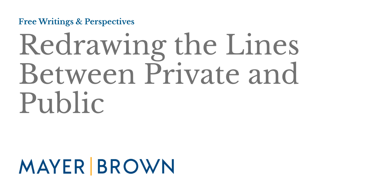 Redrawing the Lines Between Private and Public | Free Writings ...