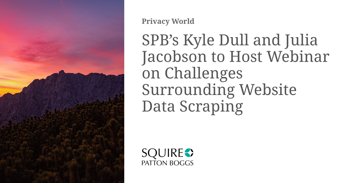 SPB’s Kyle Dull and Julia Jacobson to Host Webinar on Challenges ...