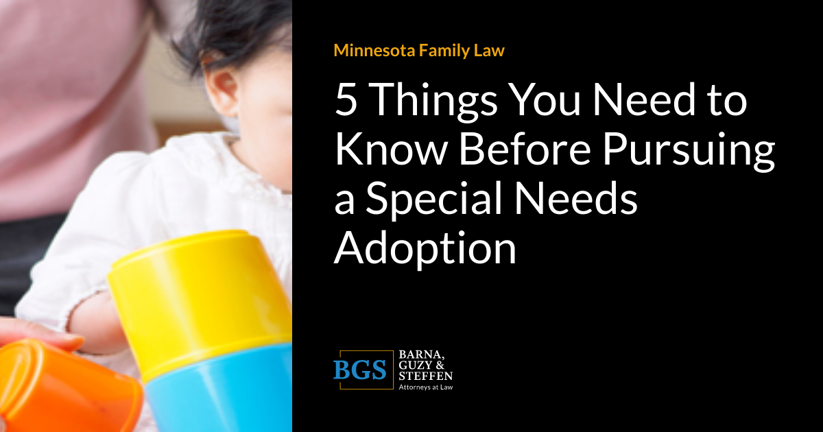 5 Things You Need to Know Before Pursuing a Special Needs Adoption ...