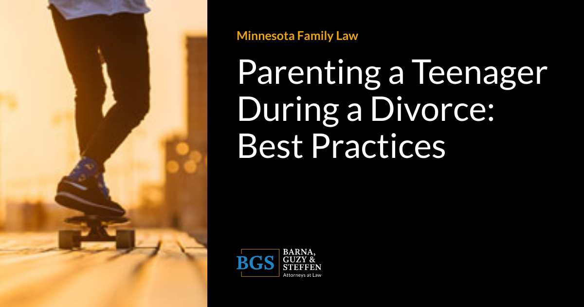 Parenting a Teenager During a Divorce: Best Practices | Brown Law Offices
