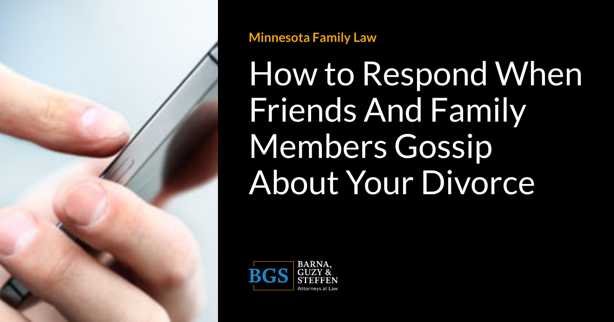 How to Respond When Friends And Family Members Gossip About Your ...