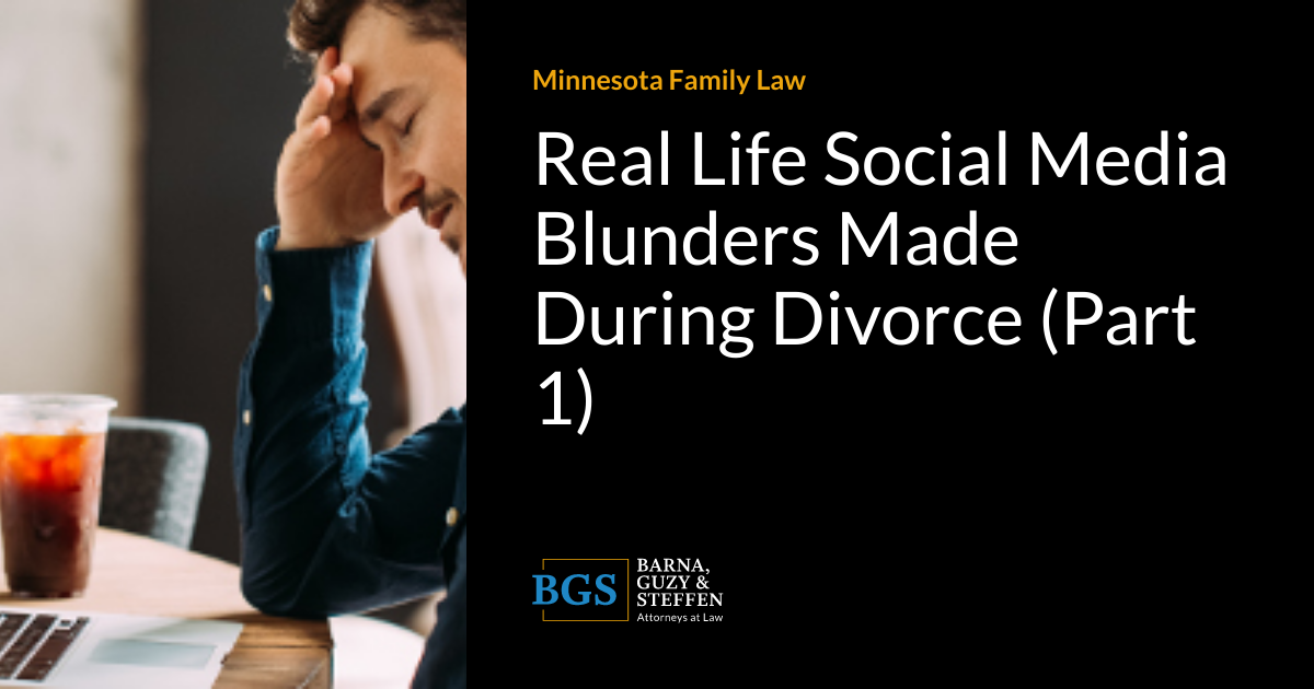 Real Life Social Media Blunders Made During Divorce (Part 1 ...