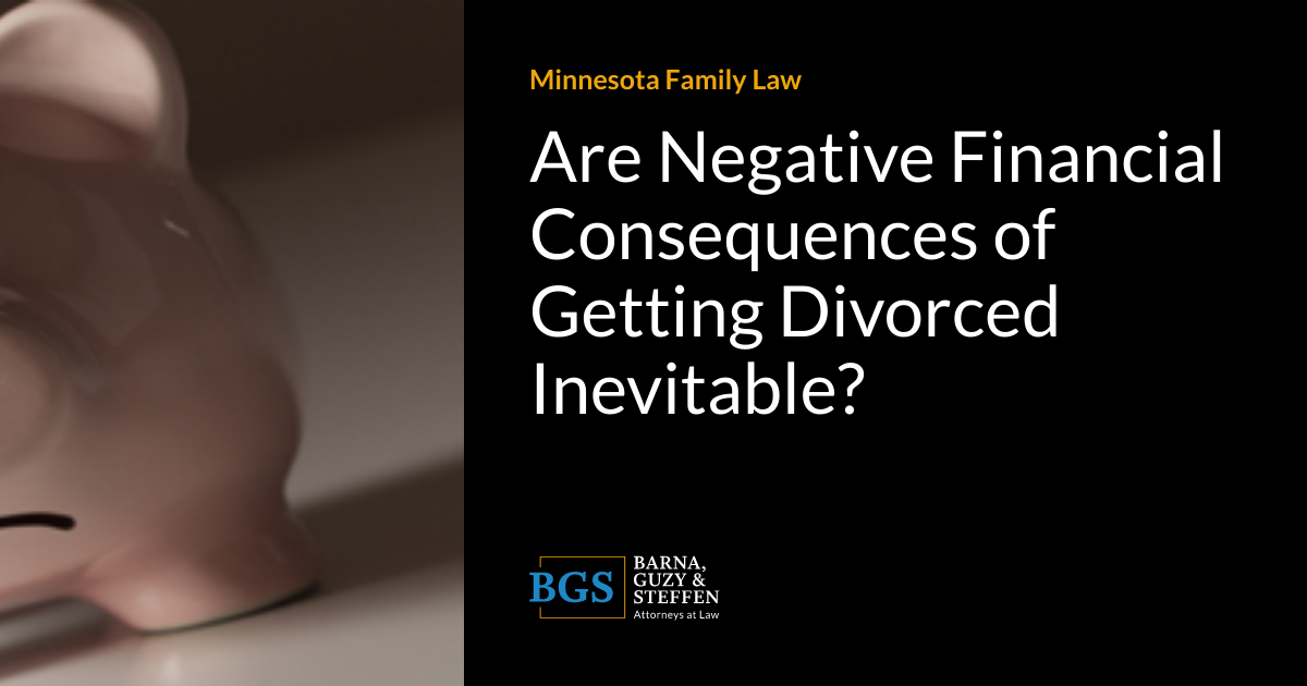 Are Negative Financial Consequences of Getting Divorced Inevitable ...