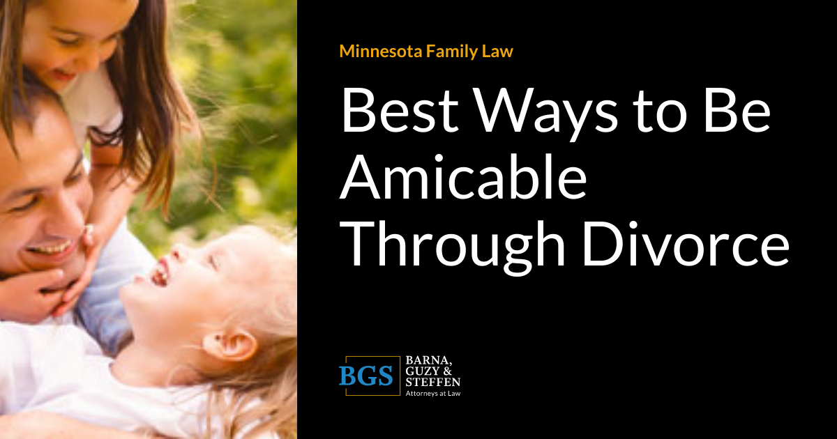 Best Ways to Be Amicable Through Divorce | Brown Law Offices