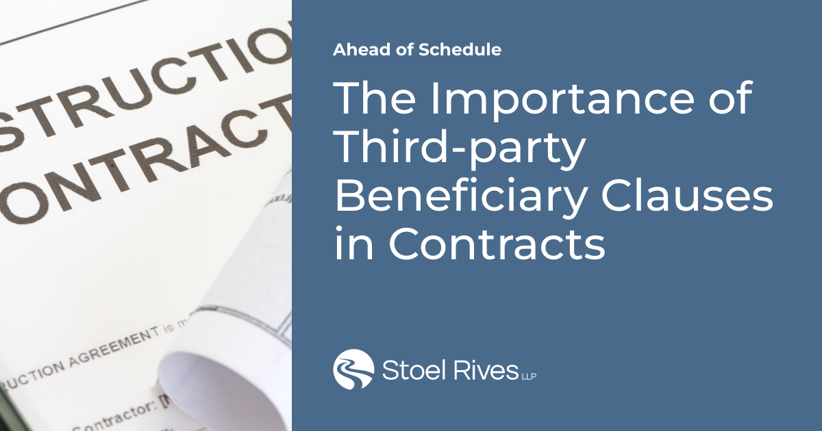 The Importance of Third-party Beneficiary Clauses in Contracts | Ahead ...