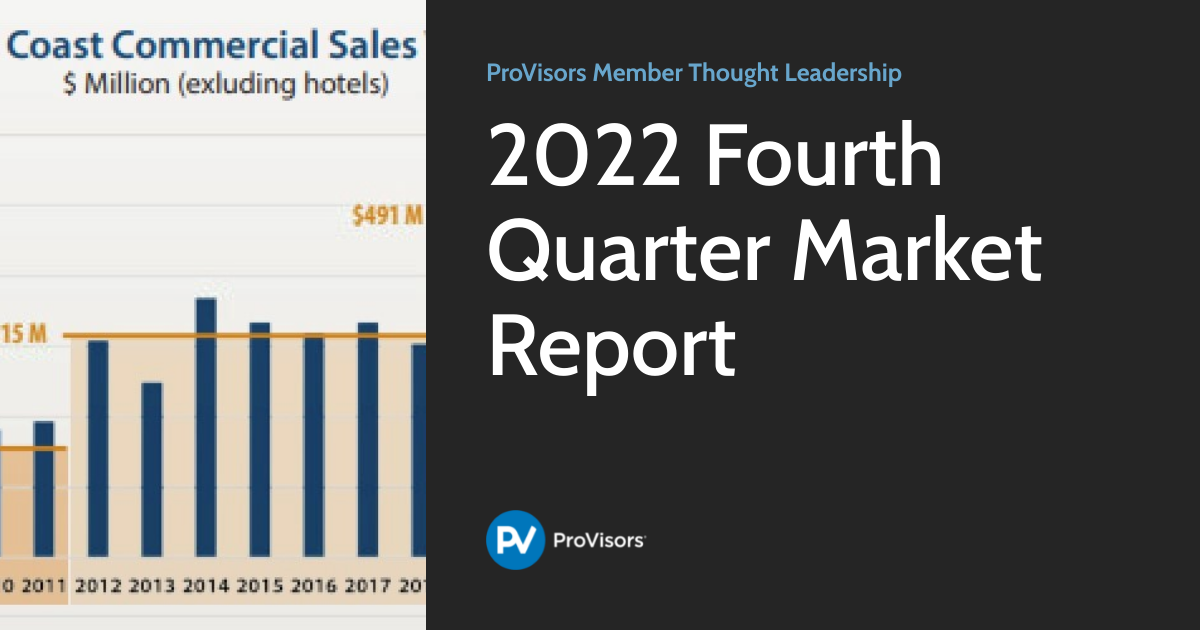 2022 Fourth Quarter Market Report | ProVisors Member Thought Leadership