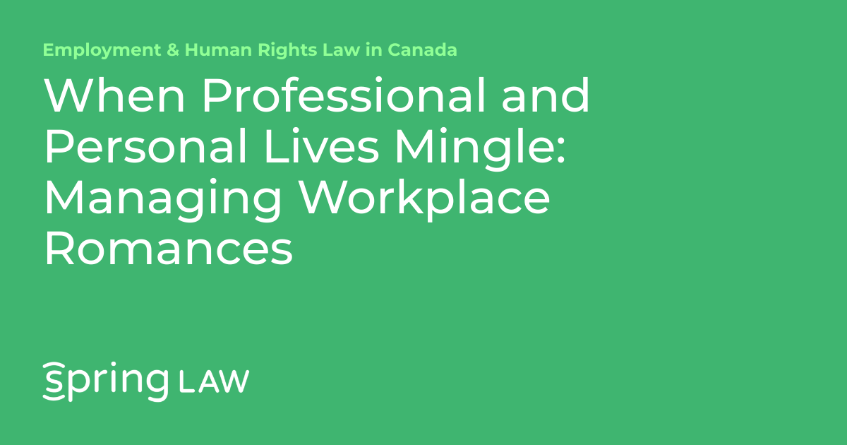 When Professional and Personal Lives Mingle: Managing Workplace ...