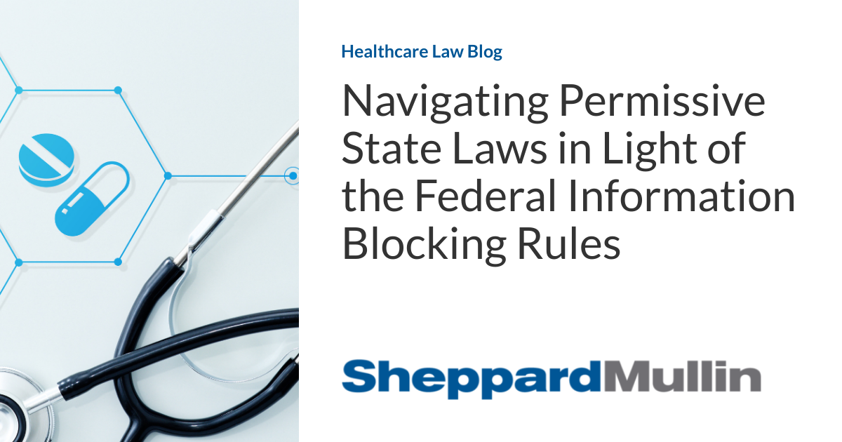 Navigating Permissive State Laws in Light of the Federal Information ...