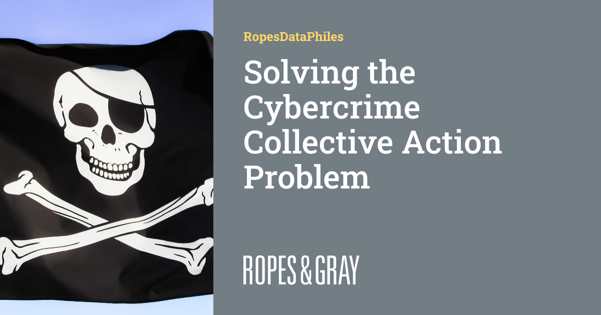 Solving the Cybercrime Collective Action Problem | RopesDataPhiles