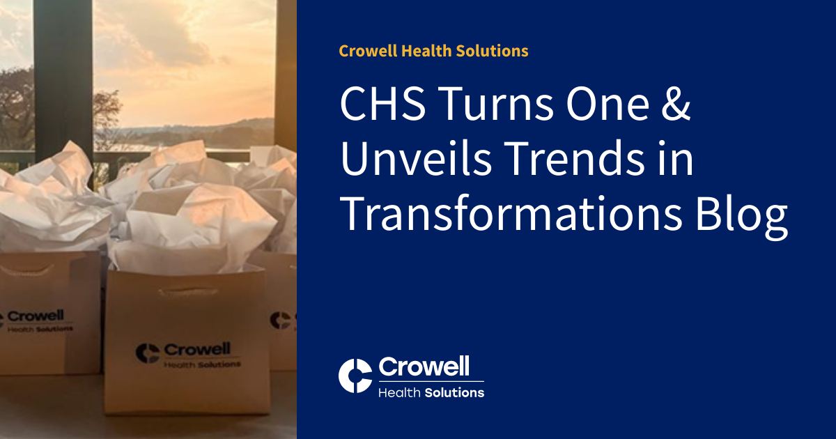 CHS Turns One & Unveils Trends in Transformations Blog | Trends in ...