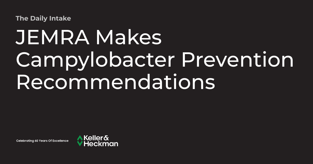 JEMRA Makes Campylobacter Prevention Recommendations | The Daily Intake