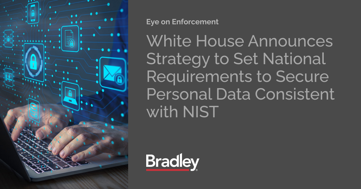 White House Announces Strategy to Set National Requirements to Secure ...