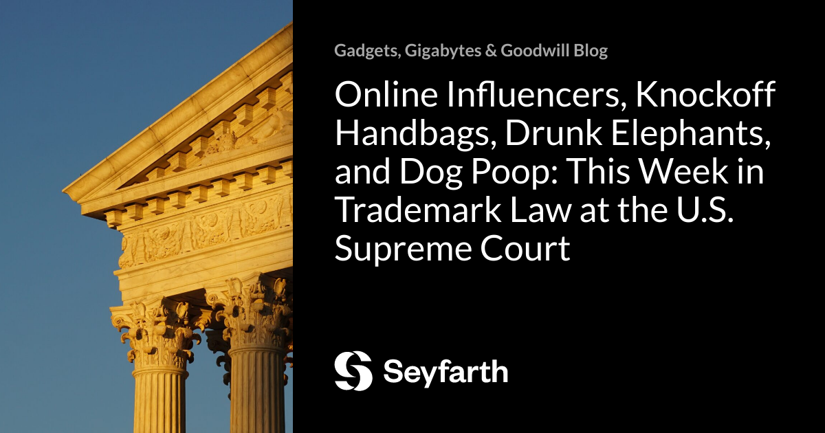 Online Influencers, Knockoff Handbags, Drunk Elephants, and Dog Poop ...