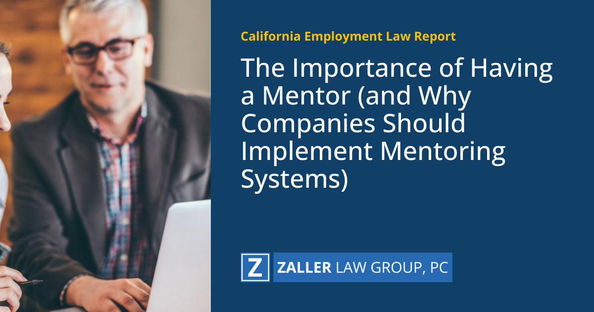 The Importance of Having a Mentor (and Why Companies Should Implement ...