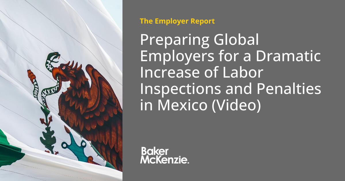 Preparing Global Employers for a Dramatic Increase of Labor Inspections ...