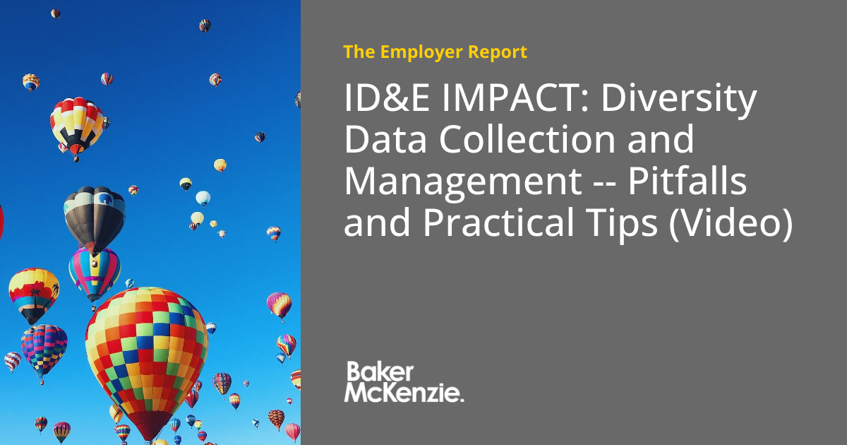 ID&E IMPACT: Diversity Data Collection and Management -- Pitfalls and ...
