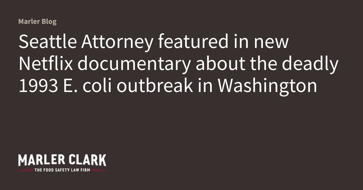 Seattle Attorney featured in new Netflix documentary about the deadly ...