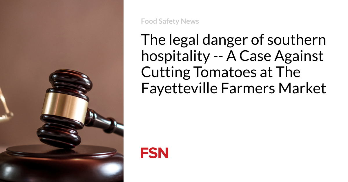 The legal danger of southern hospitality -- A Case Against Cutting ...