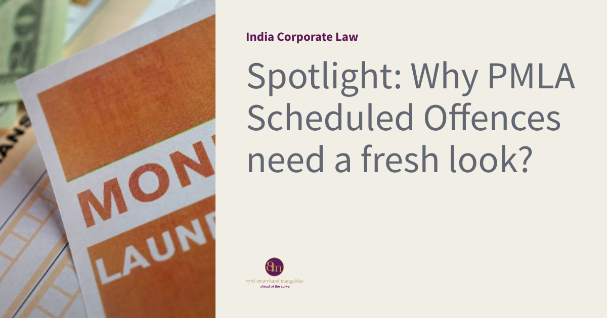 Spotlight: Why PMLA Scheduled Offences need a fresh look? | India ...