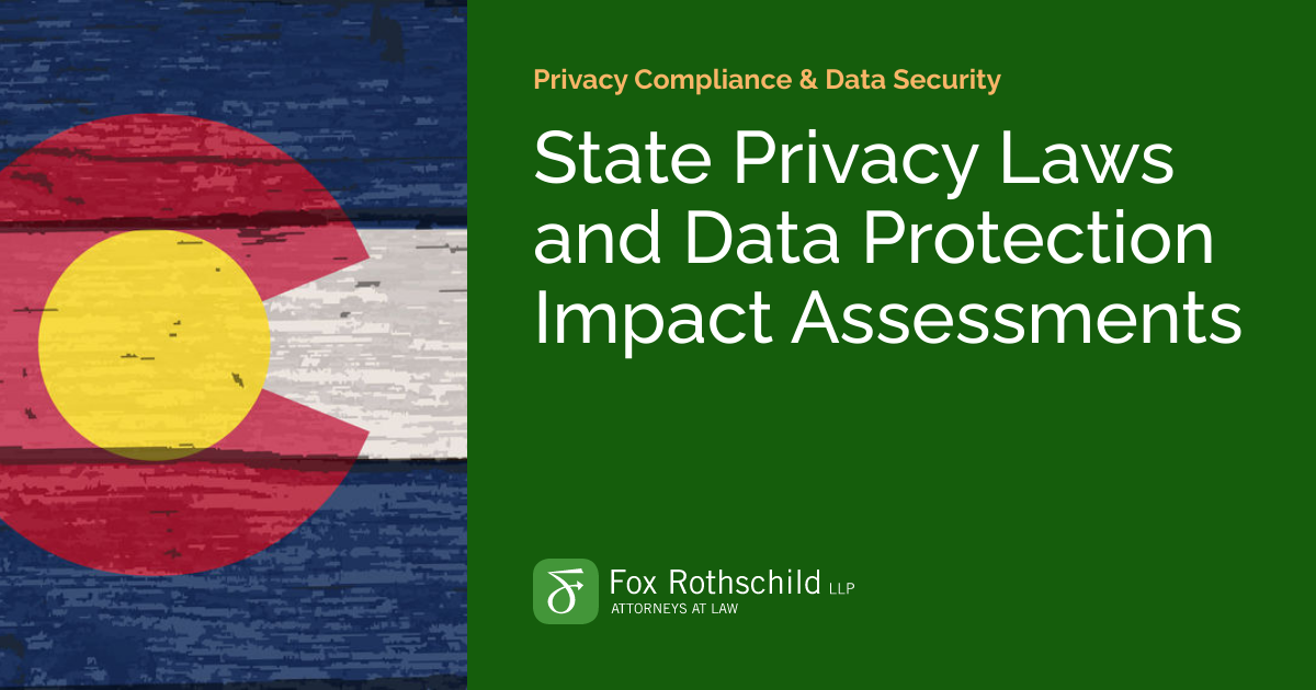 State Privacy Laws and Data Protection Impact Assessments | Privacy ...