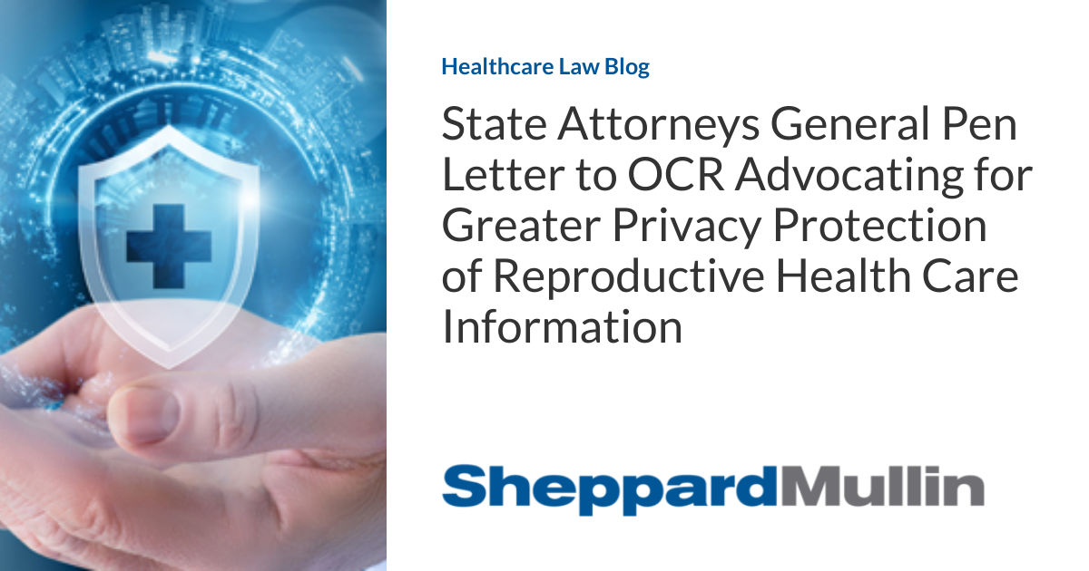 State Attorneys General Pen Letter to OCR Advocating for Greater ...