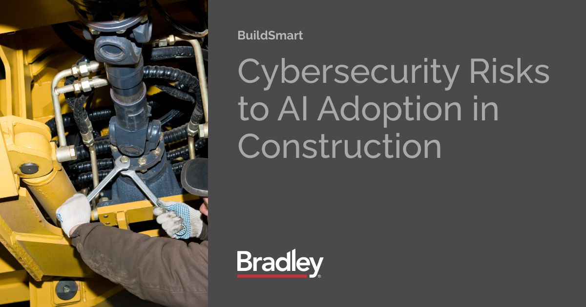 Cybersecurity Risks to AI Adoption in Construction | BuildSmart