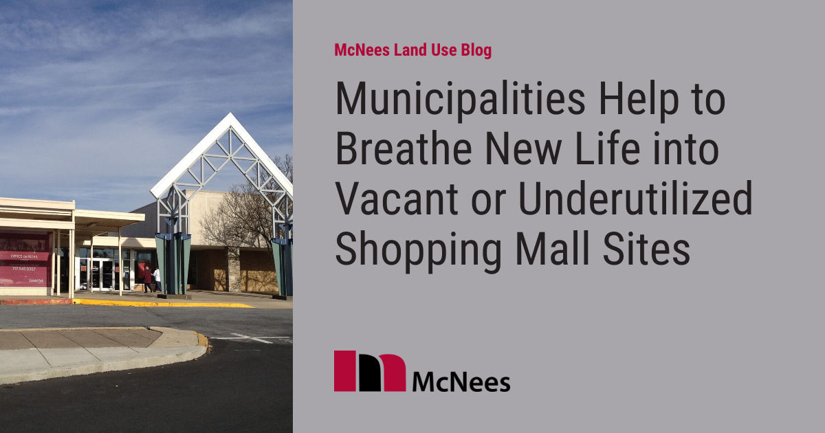 Municipalities Help to Breathe New Life into Vacant or Underutilized ...