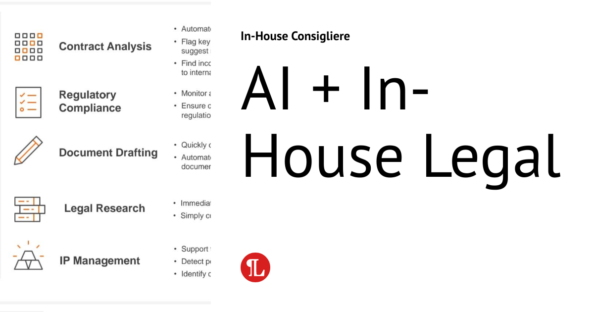 AI + In-House Legal | It's AI All the Time