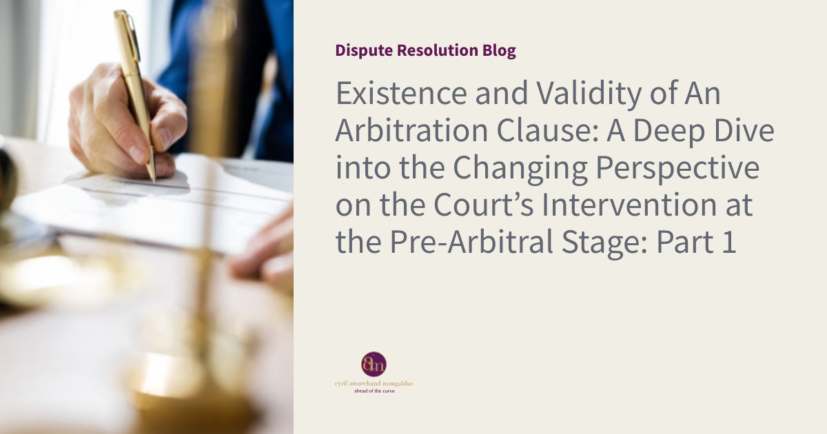 Existence and Validity of An Arbitration Clause: A Deep Dive into the ...