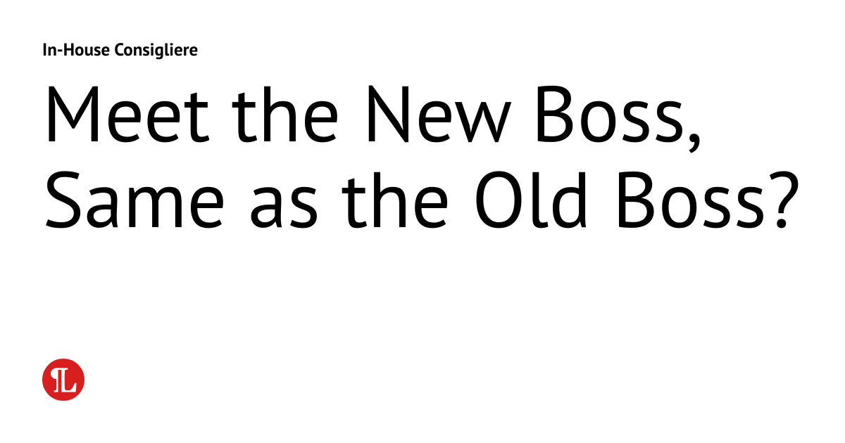 Meet the New Boss, Same as the Old Boss? | It's AI All the Time