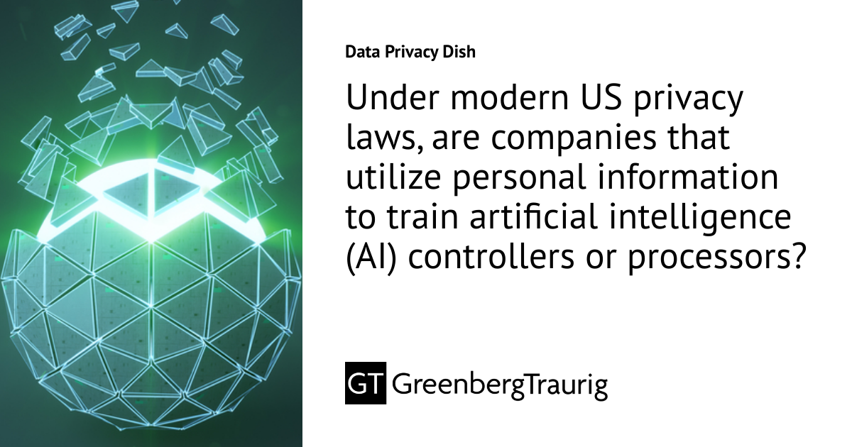 Under modern US privacy laws, are companies that utilize personal ...