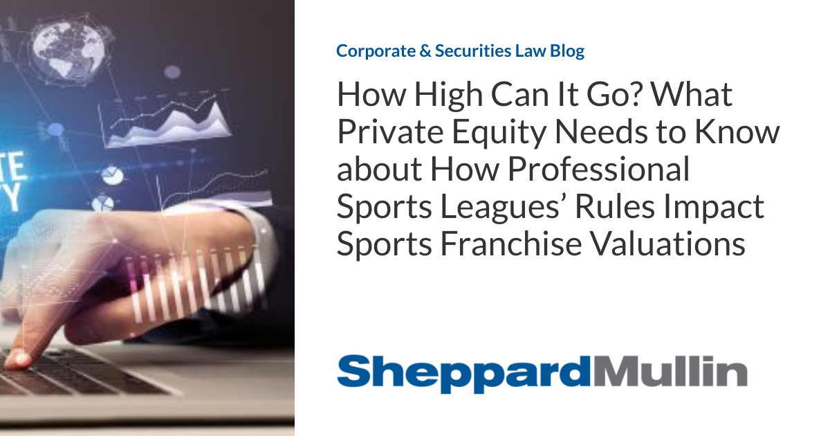 How High Can It Go? What Private Equity Needs to Know about How ...